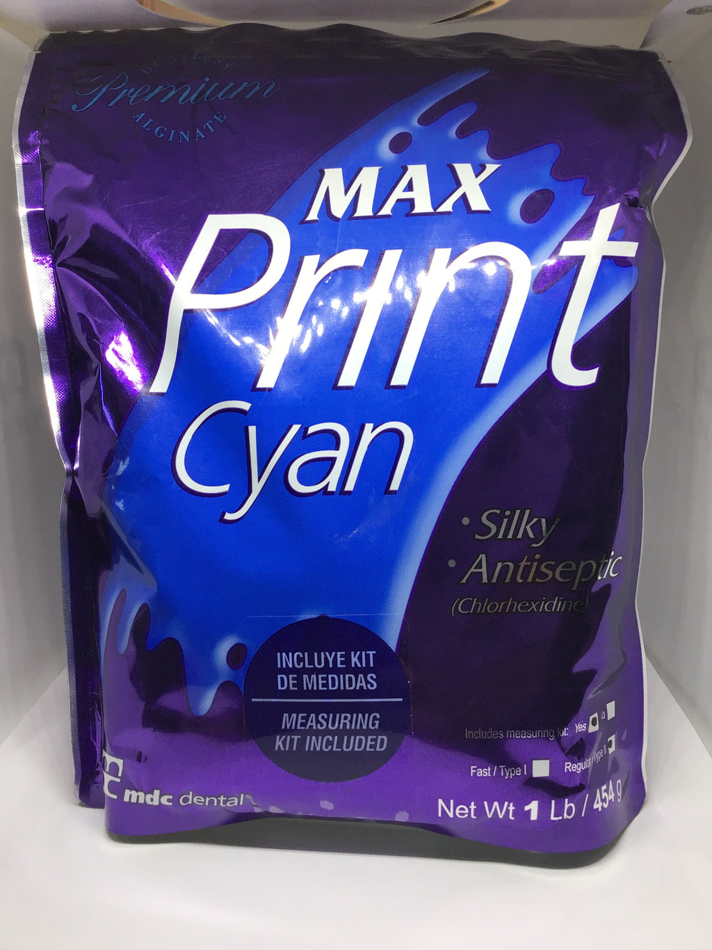 Alginato Max Print Cyan 454 gr MDC